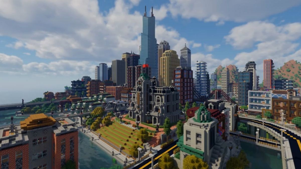 14 років у Minecraft – геймер показав еволюцію величезного міста, яке ...