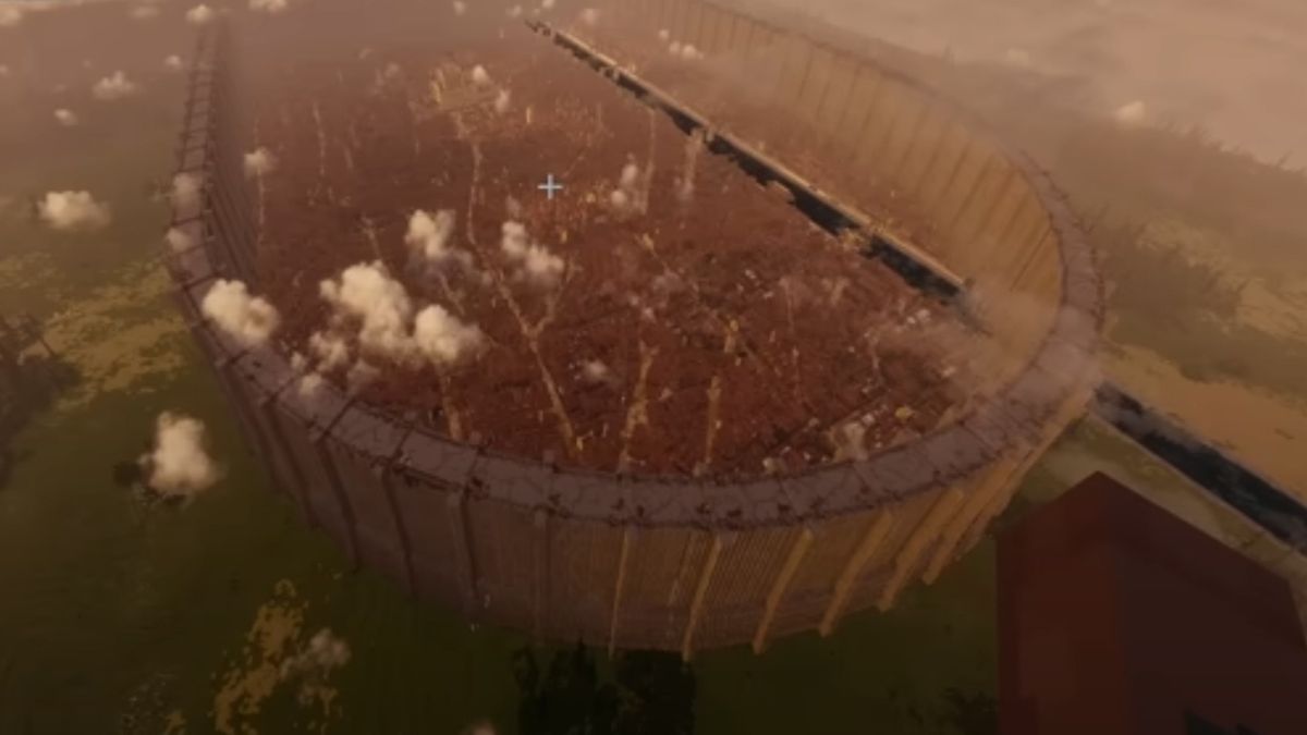 Город из Атаки Титанов воссоздали в Minecraft – смотреть удивительное ...